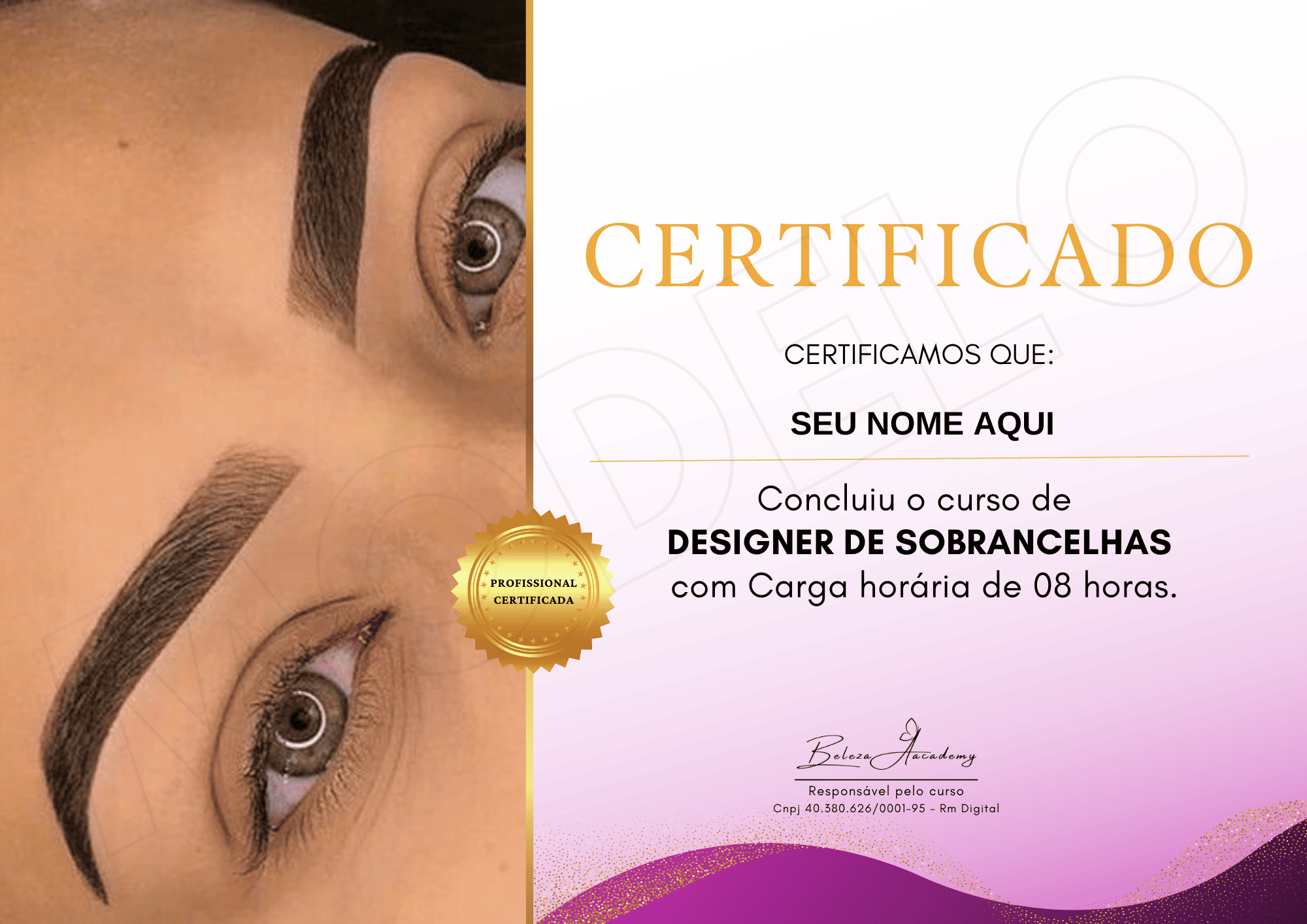 Curso Designer De Sobrancelhas Profissional Belezaacademyoficial Br